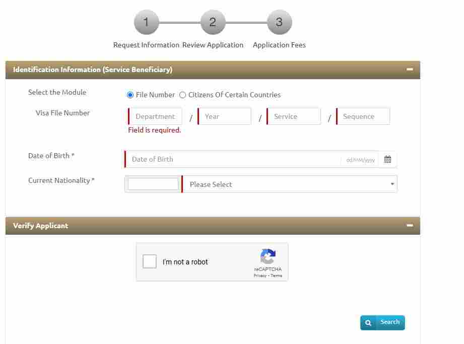 Step-by-Step Guide to UAE Visa Fine Check - Close Career